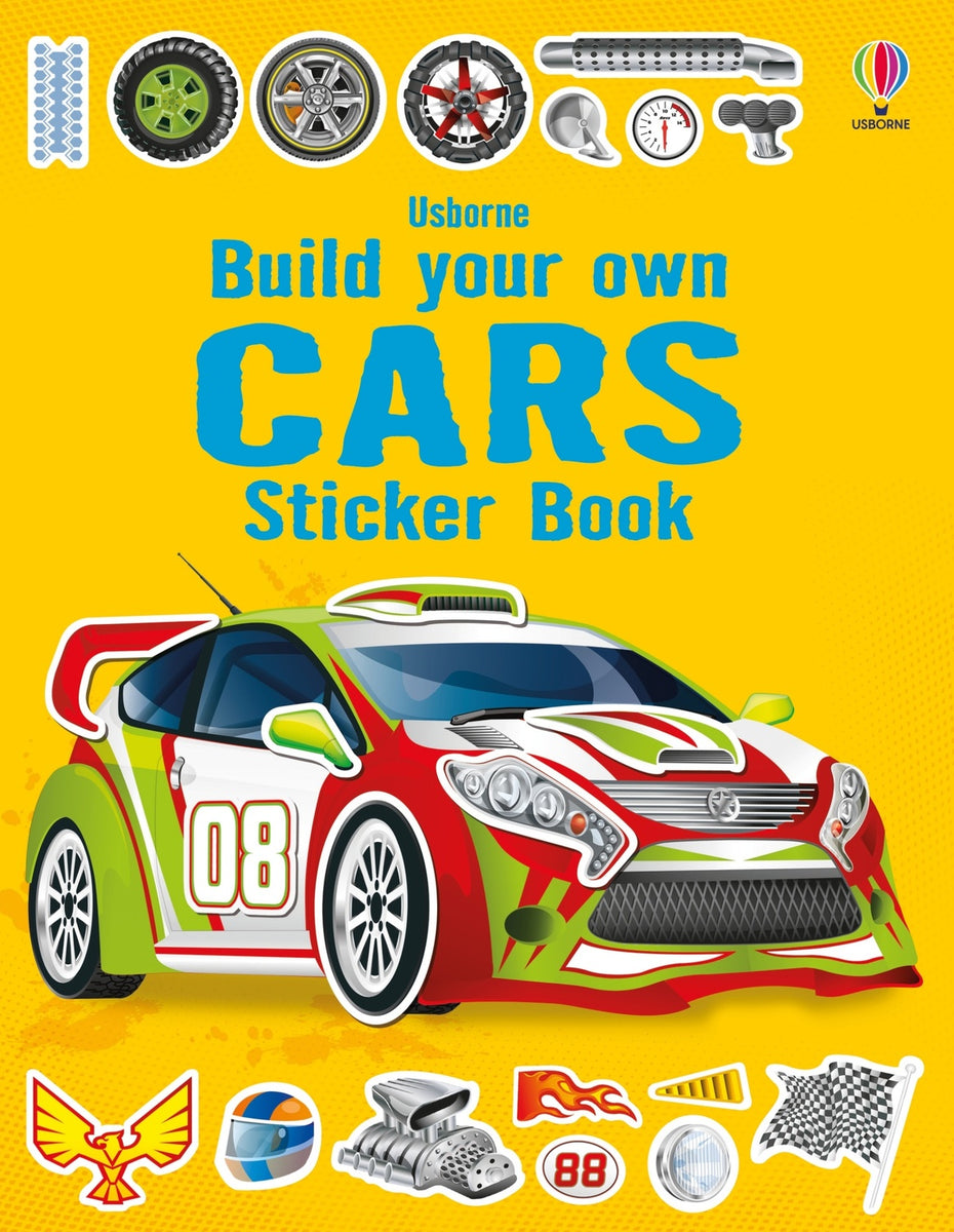 Build your own Cars Sticker book – Geppetto's Toys
