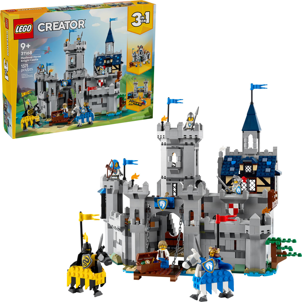 LEGO Creator: Medieval Horse Knight Castle – Geppetto's Toys