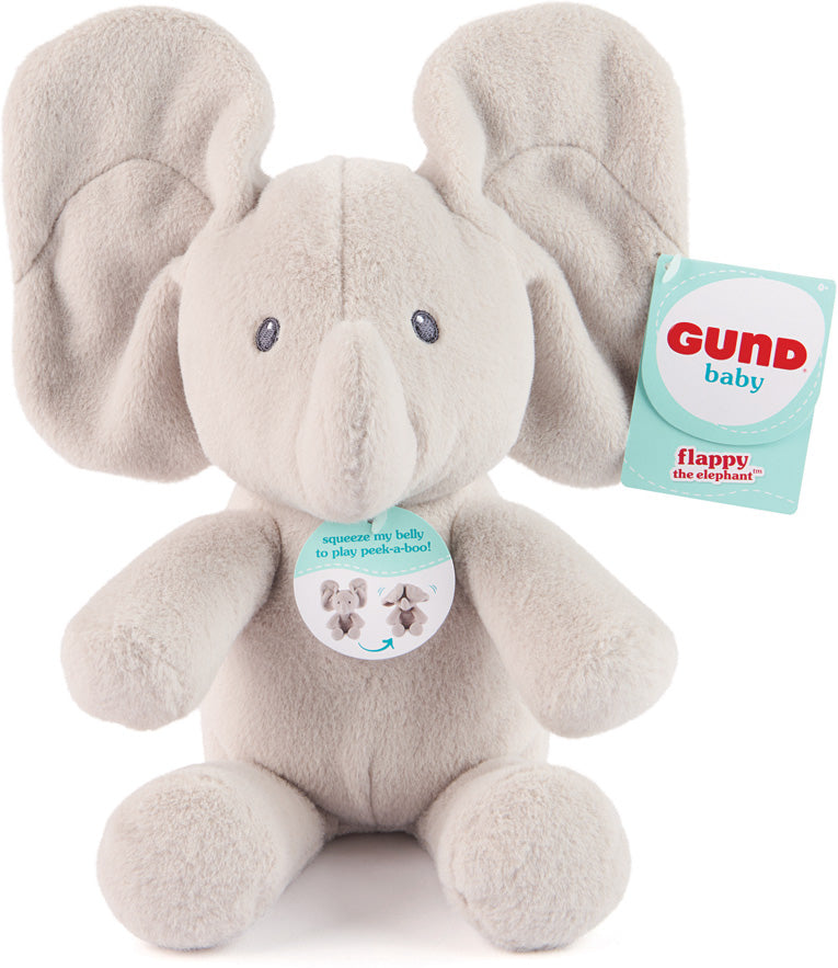 Baby GUND Mini Flappy the Elephant – Geppetto's Toys
